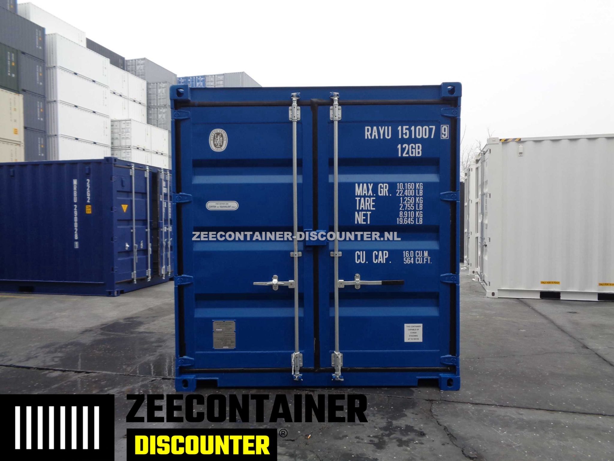10ft zeecontainer nieuw - zeecontainer-discounter.nl