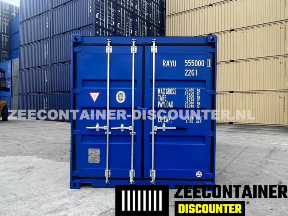 20ft stalen vloer zeecontainer Nieuw - zeecontainer-discounter.nl