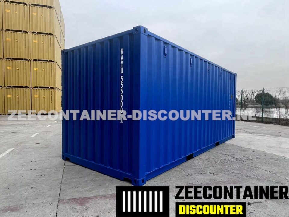 20ft stalen vloer zeecontainer Nieuw - zeecontainer-discounter.nl