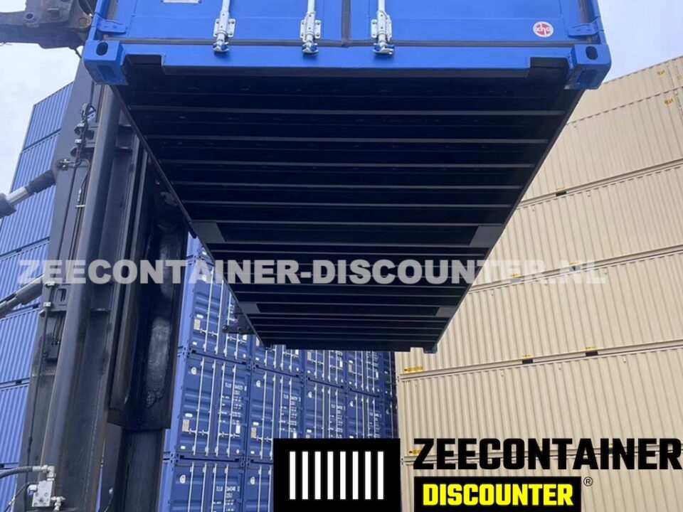 20ft stalen vloer zeecontainer Nieuw - zeecontainer-discounter.nl
