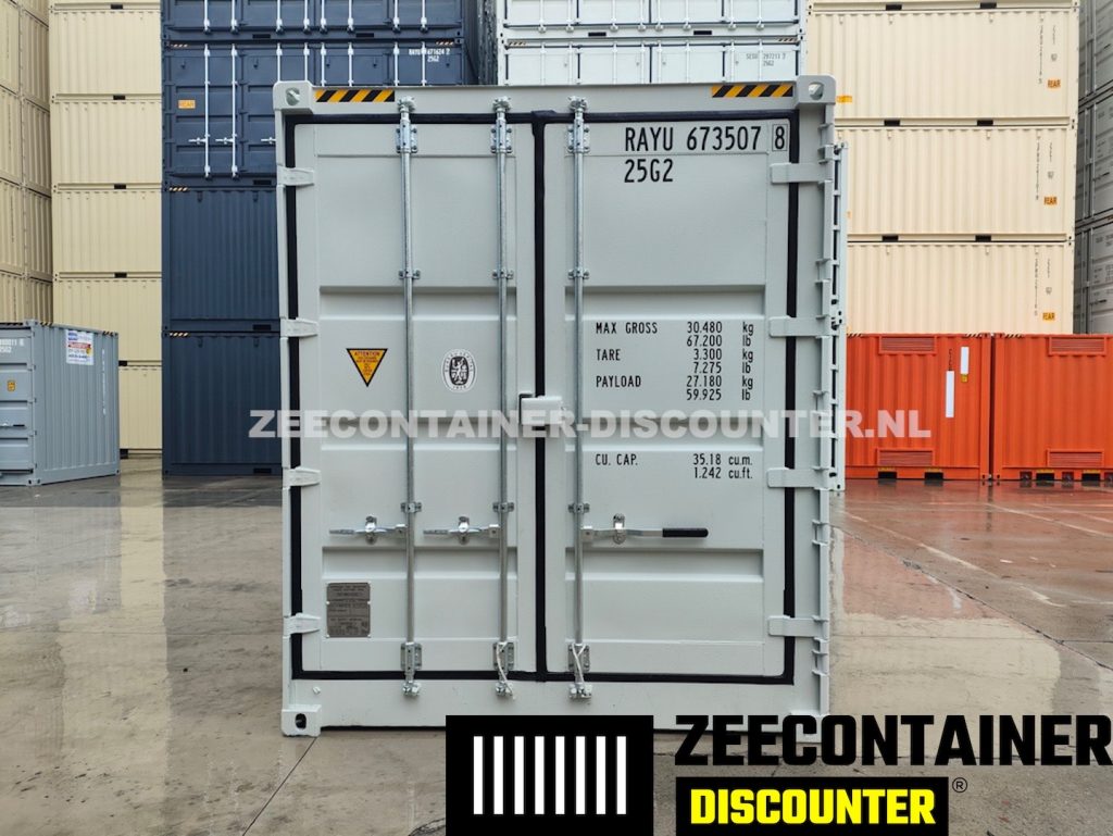 20ft high-cube stalen vloer zeecontainer Nieuw - zeecontainer-discounter.nl