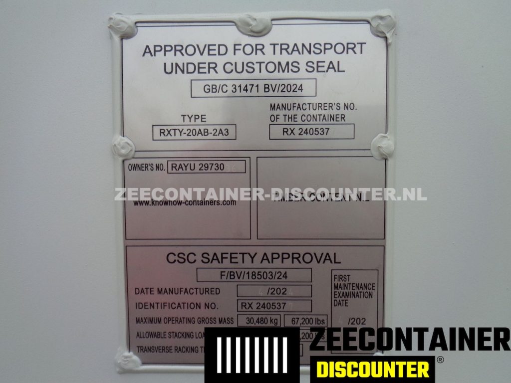 20ft high-cube stalen vloer zeecontainer Nieuw - zeecontainer-discounter.nl